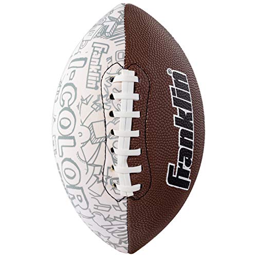 Franklin Sports Custom Color Mini Football with Markers