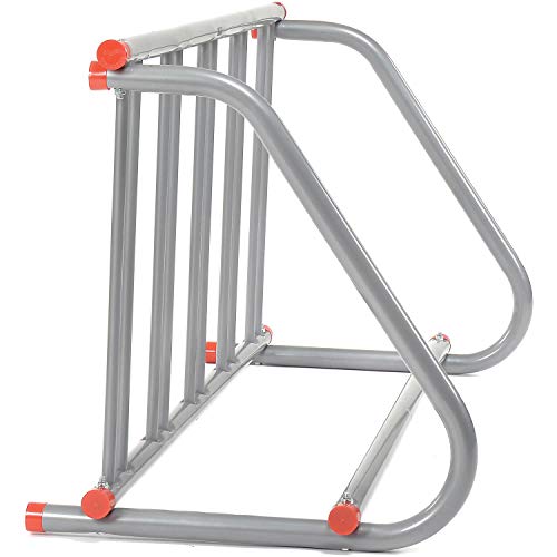 Global Industrial Single Sided 5-Bike Grid Rack 139652770