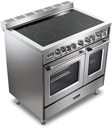 Verona 36" Electric Double Oven Range 5 Burners VPFSEE365DSS