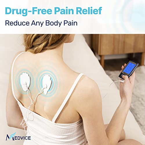 MEDVICE Rechargeable Tens Unit Muscle Stimulator MV950 Pain Relief