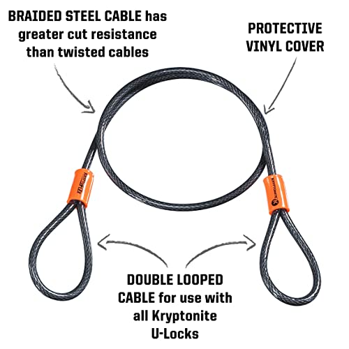 Kryptonite KryptoFlex Braided Steel Bike Lock Cable 57-9719