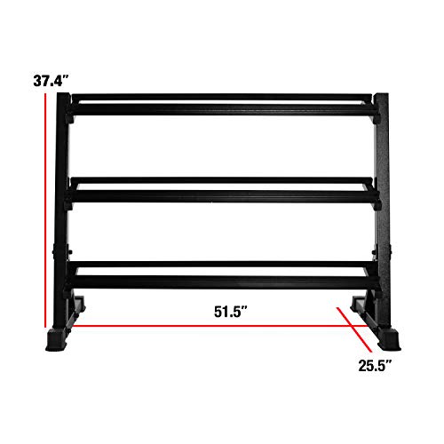 Cap Barbell Dumbbell Rack Multiple Options | Cap Barbell Storage Solution