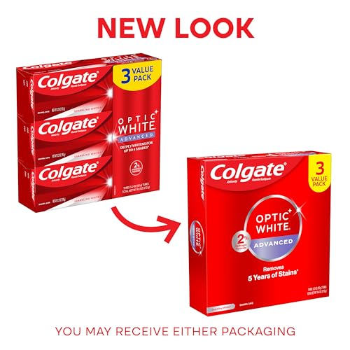 Colgate Optic White Advanced Hydrogen Peroxide Toothpaste 4oz