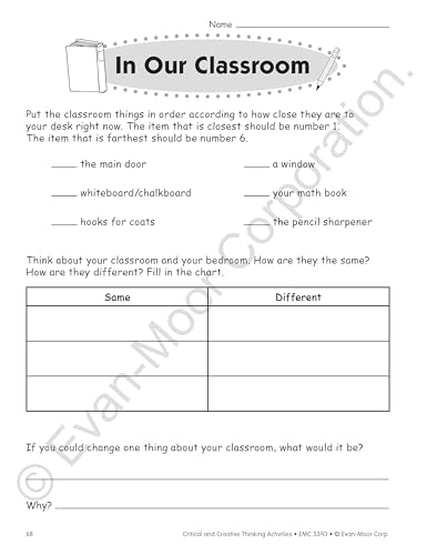 Critical And Creative Thinking Grade 3 Textbook ISBN 1596733993