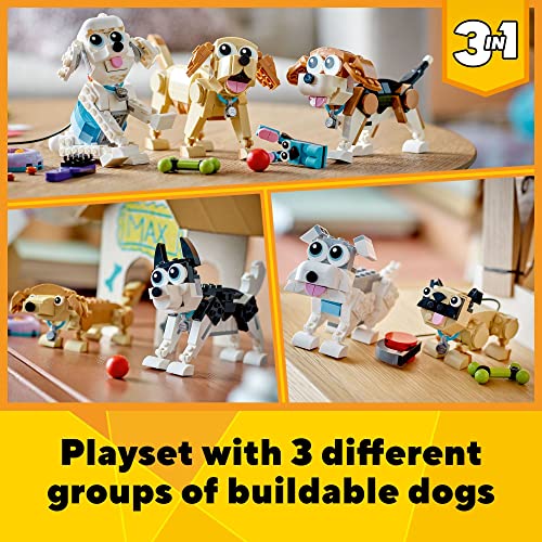 LEGO Adorable Dogs Building Toy Set 31137 Canine LEGO Kit