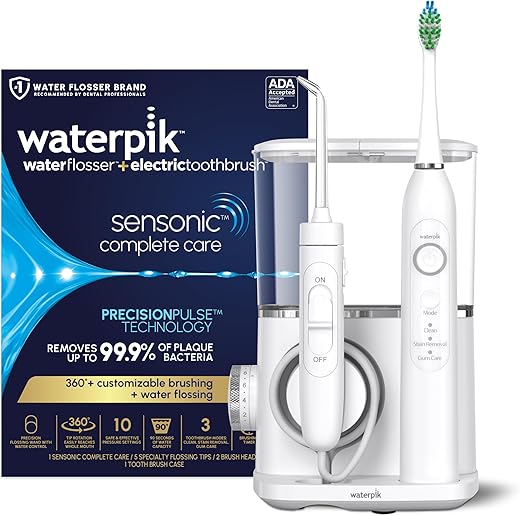 Waterpik Sensonic Complete Care CC-04 Combo Set Electric Toothbrush