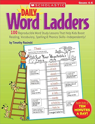 Word Ladders: Grades 4-6 Lessons ISBN: 0439773458 Educational Activity ...