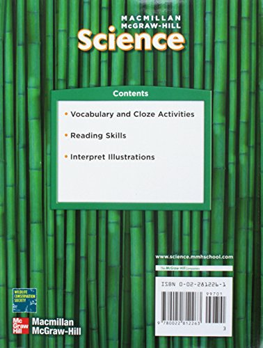 Macmillan/McGraw-Hill Science Grade 3 Reading in Science Workbook