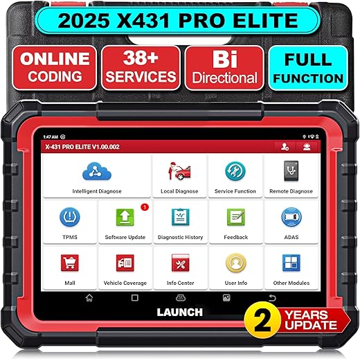 LAUNCH X431 PRO Elite 2025 Model Scanner MPN:X431 PROS ELITE